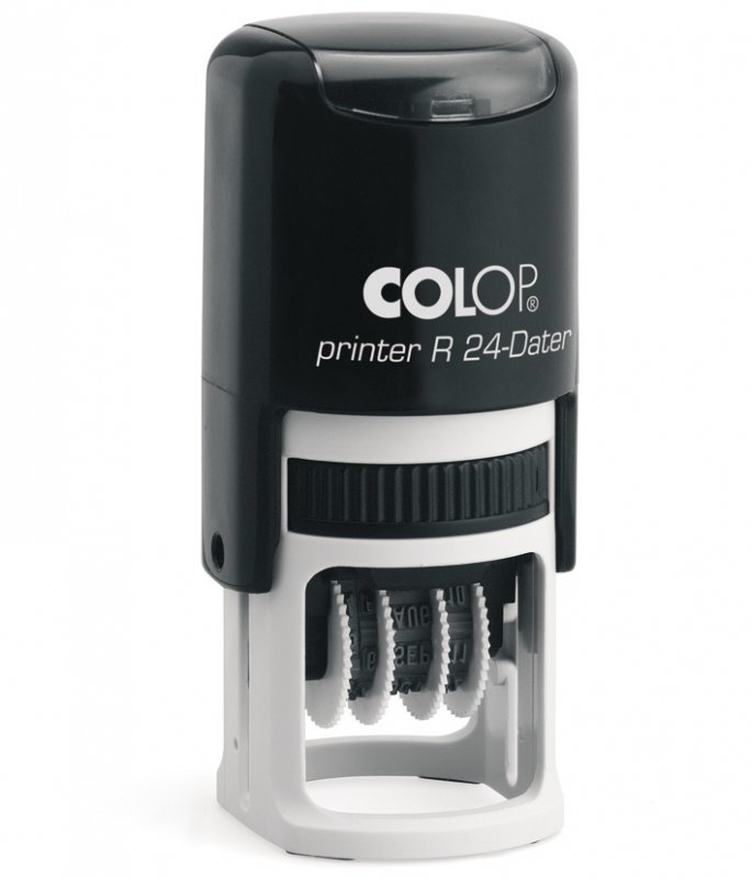 Colop Printer R24 Dater rund mit Textplatte